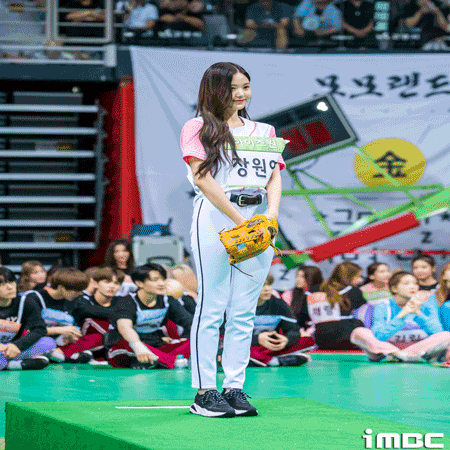 단독 2019 추석특집 아육대 아이즈원 장원영 투구여신 은 내꺼야