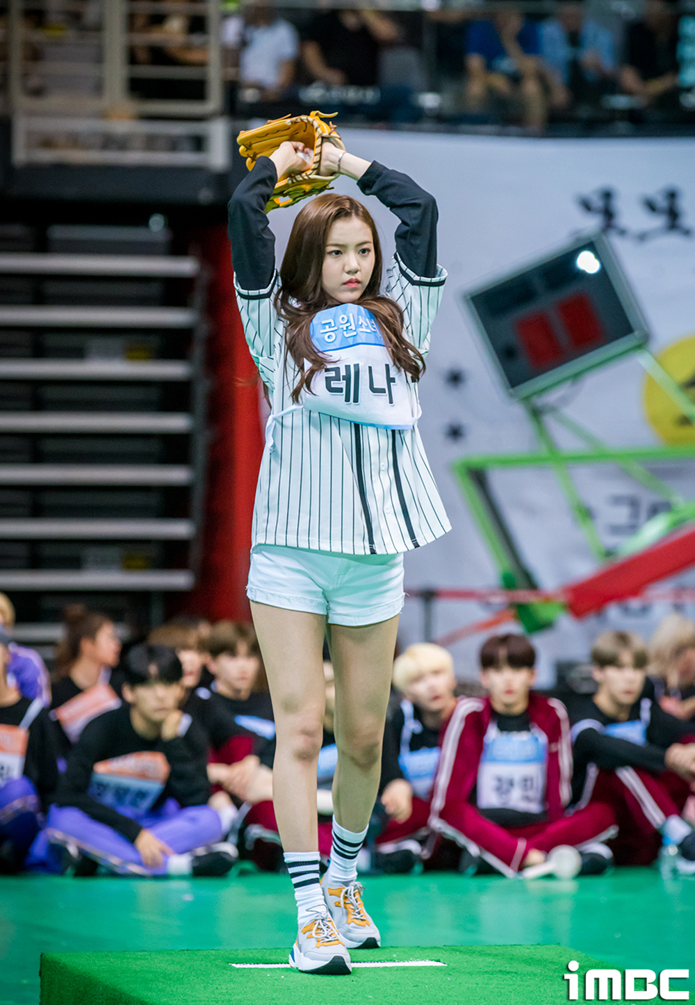 단독 2019 추석특집 아육대 공원소녀 레나의 수줍음 뒤 강력한 한방