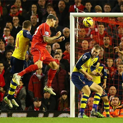 [EPL 17R] '스크르텔 극적 동점골' 리버풀, 아스널과 2-2 무승부