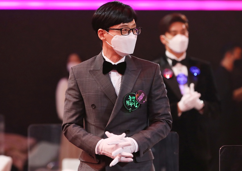 [포토] 전현무-장도연-안보현 재치있는 MC 군단 '2020 MBC 연예대상'