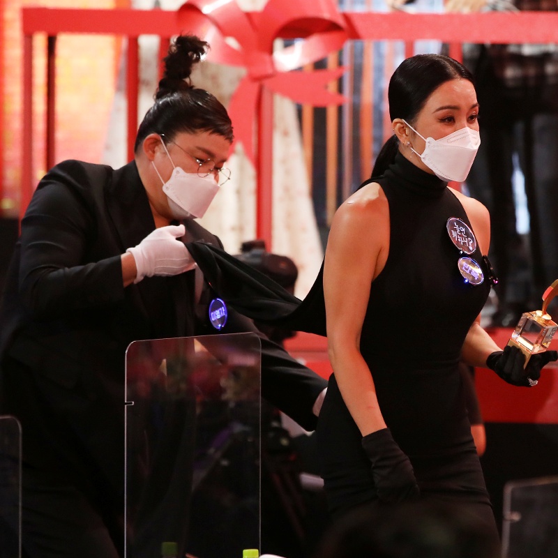 [포토] 엄정화→손담비까지 우수상 수상자들의 비하인드 '2020 MBC 연예대상'