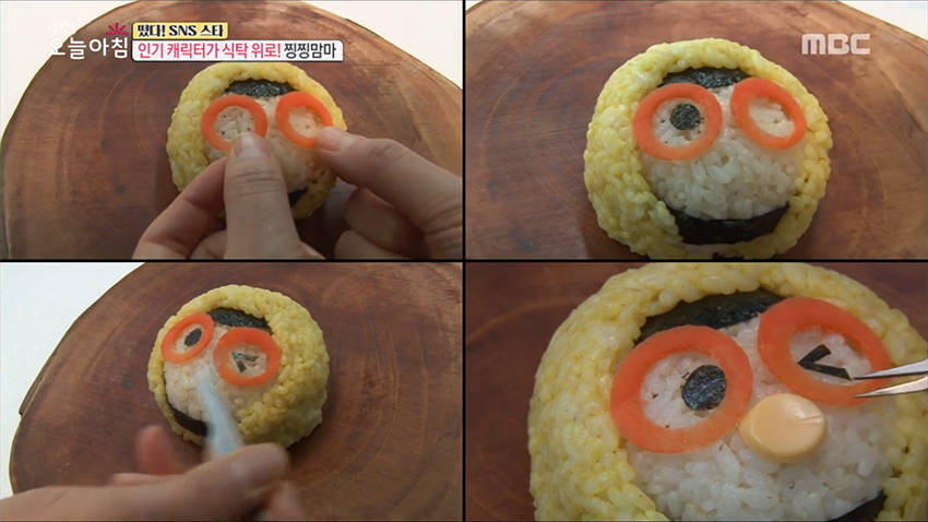 편식 심한 아이들에게 GOOD! 캐릭터 주먹밥 만들기!