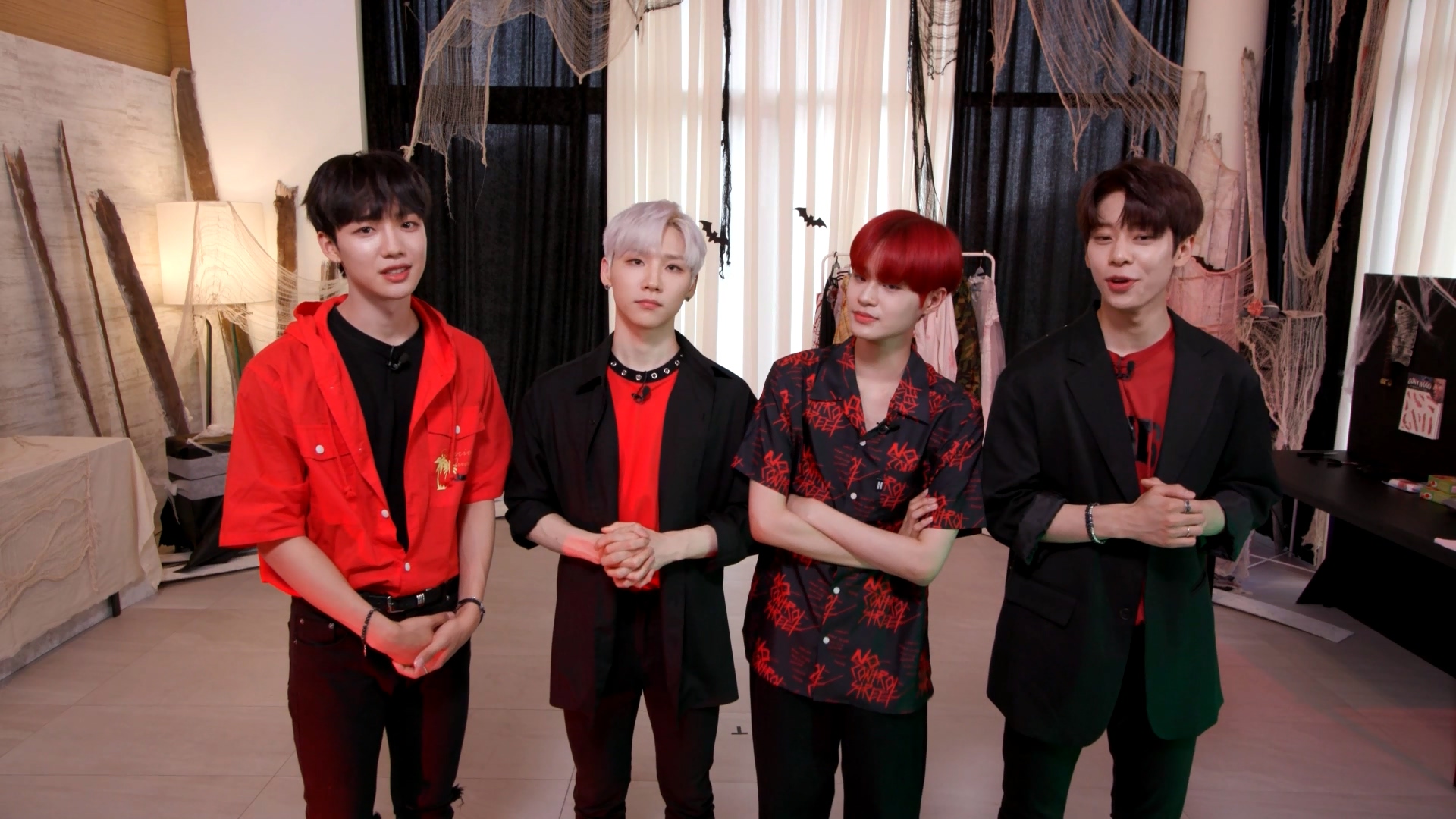AB6IX 이대휘-임영민-김동현-전웅, 기괴한 모습으로 '마리텔 V2' 입성!