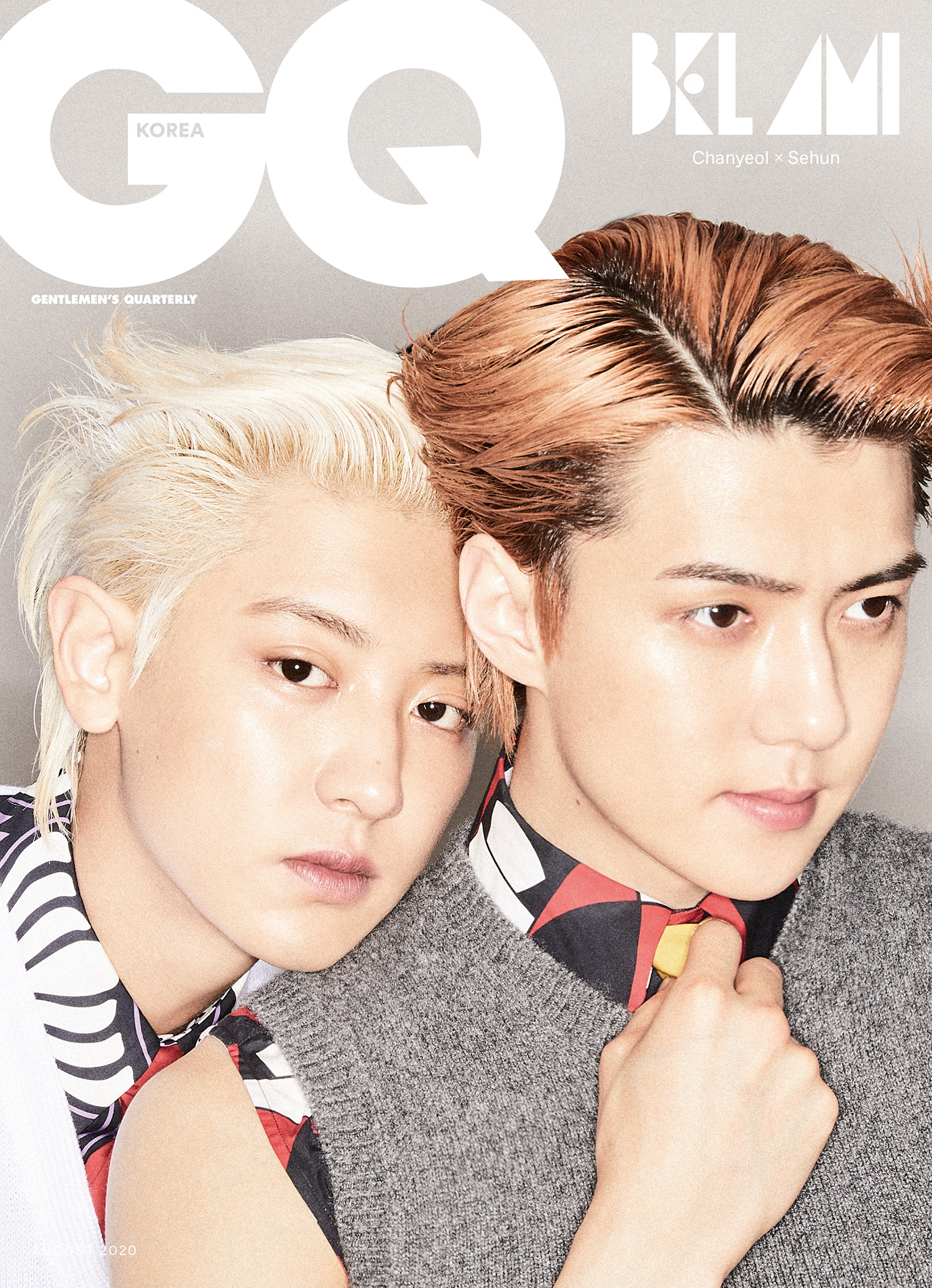 엑소 세훈and찬열 완벽 피지컬 조각 비주얼 ‘여심저격 [화보]