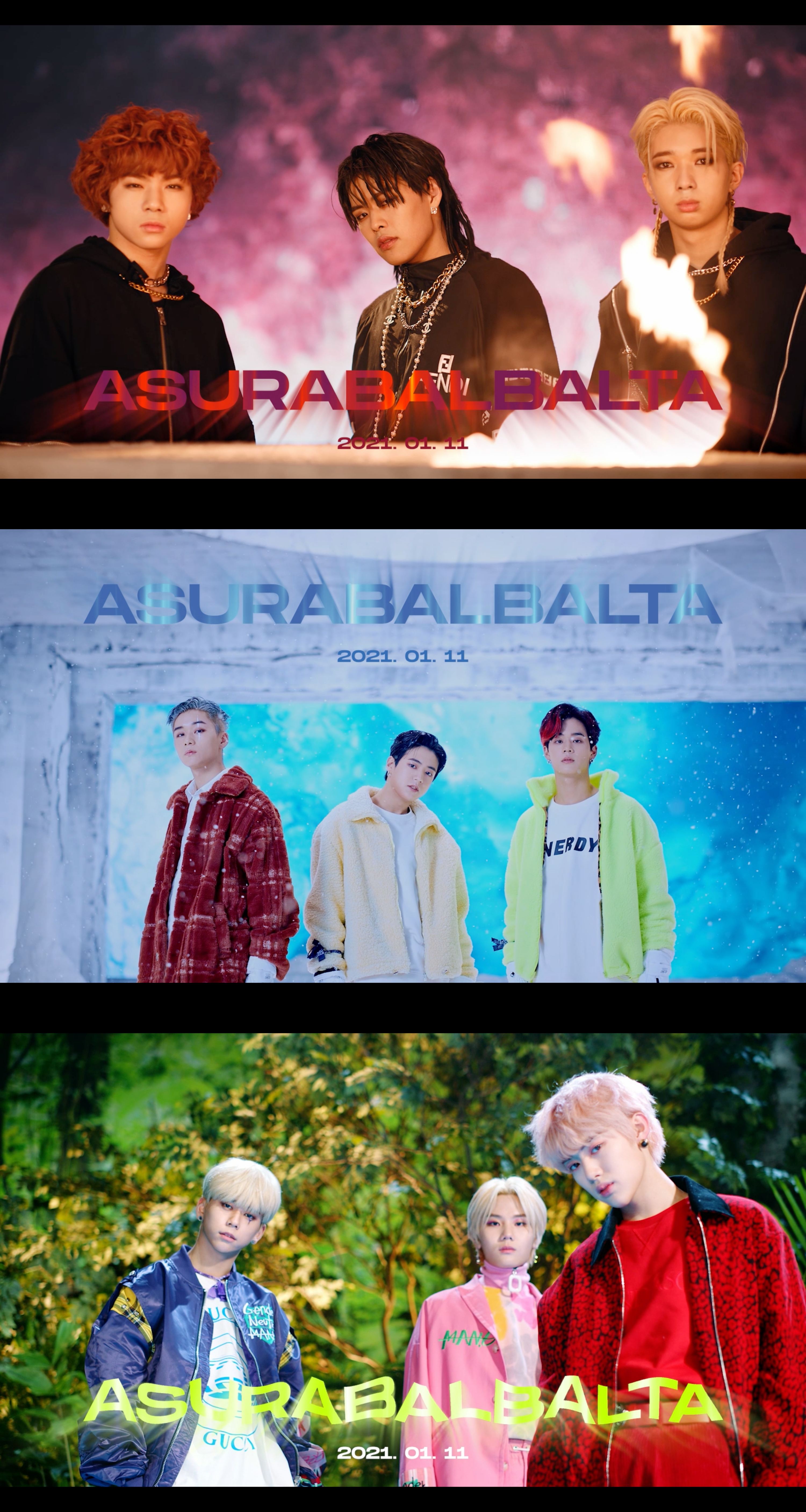 T1419, 3색 유닛 티저로 '아수라발발타' 기대 고조