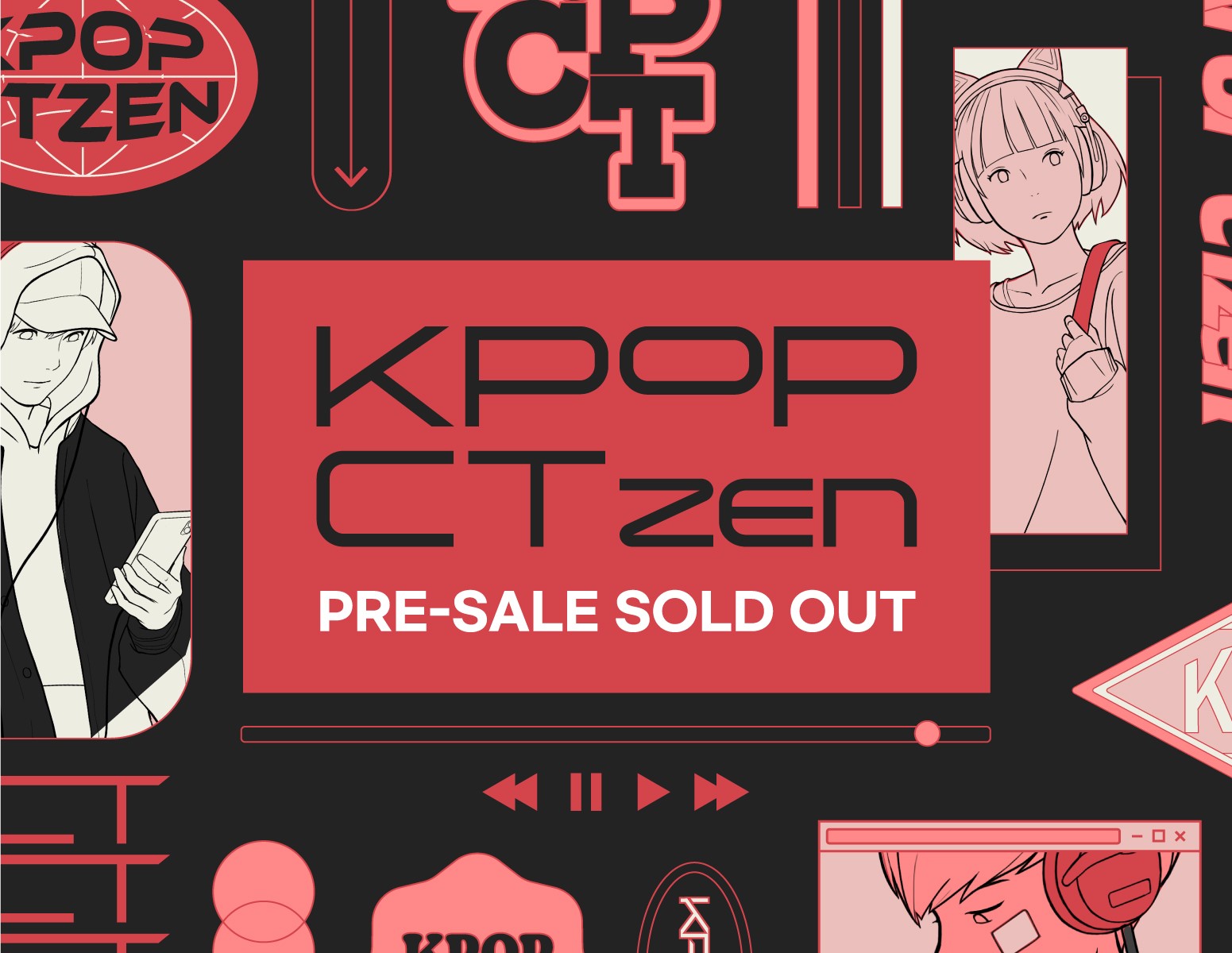 '초대형 K팝 NFT' KPOP CTzen, 프리세일 완판