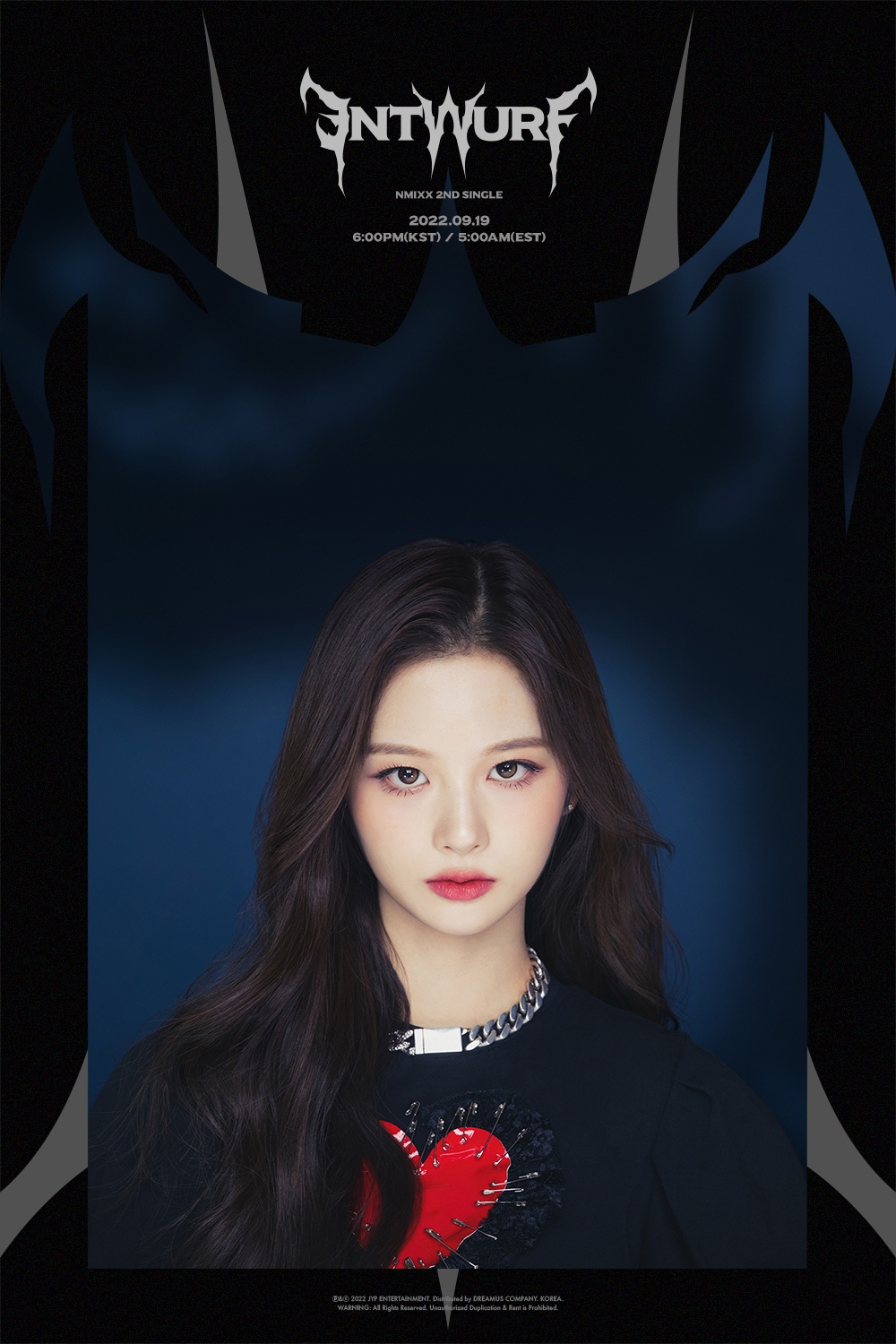 'JYP 신예' 엔믹스, 의문의 SNS 계정 속 검은 그림자 재등장