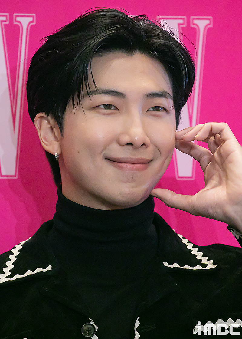 [포토] BTS RM, 볼하트 파이어~!