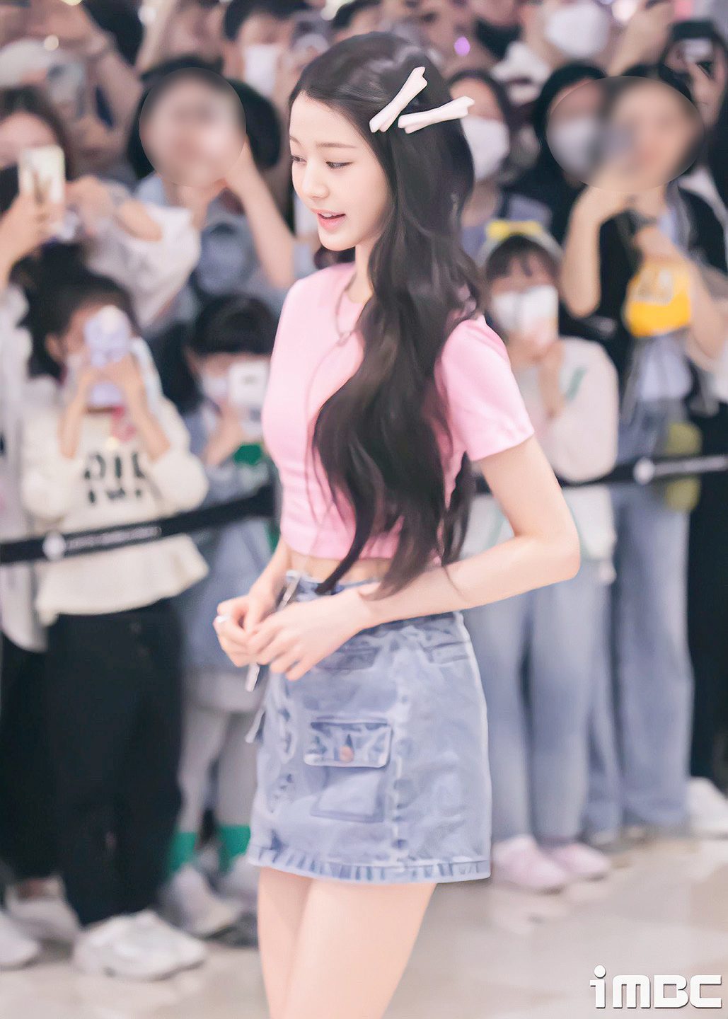 [움짤] 아이브 장원영 I Am 인간 바비인형 초통령