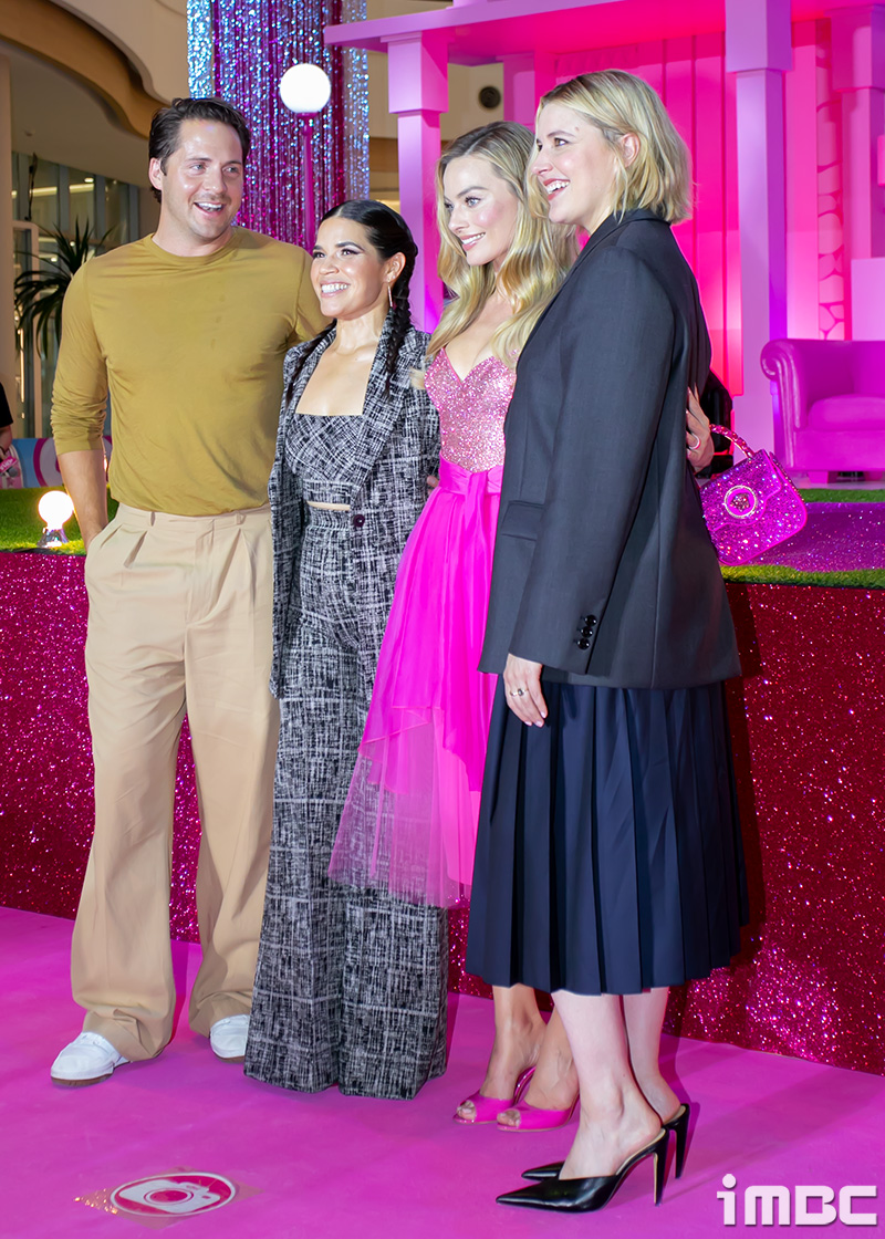 [포토] 아메리카 페레라-그레타 거윅-마고로비, 첫 내한