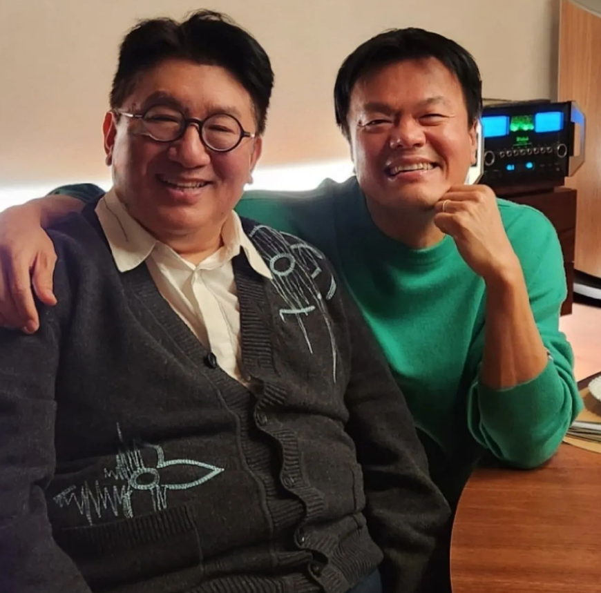 JYP 박진영·하이브 방시혁, '유퀴즈' 동반 출연한다…예능 최초