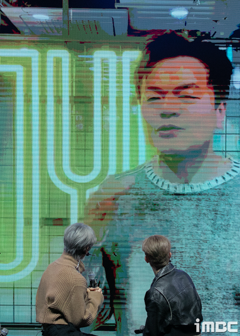 [포토] JYP 박진영, 조카 그룹 '올아워즈' 응원