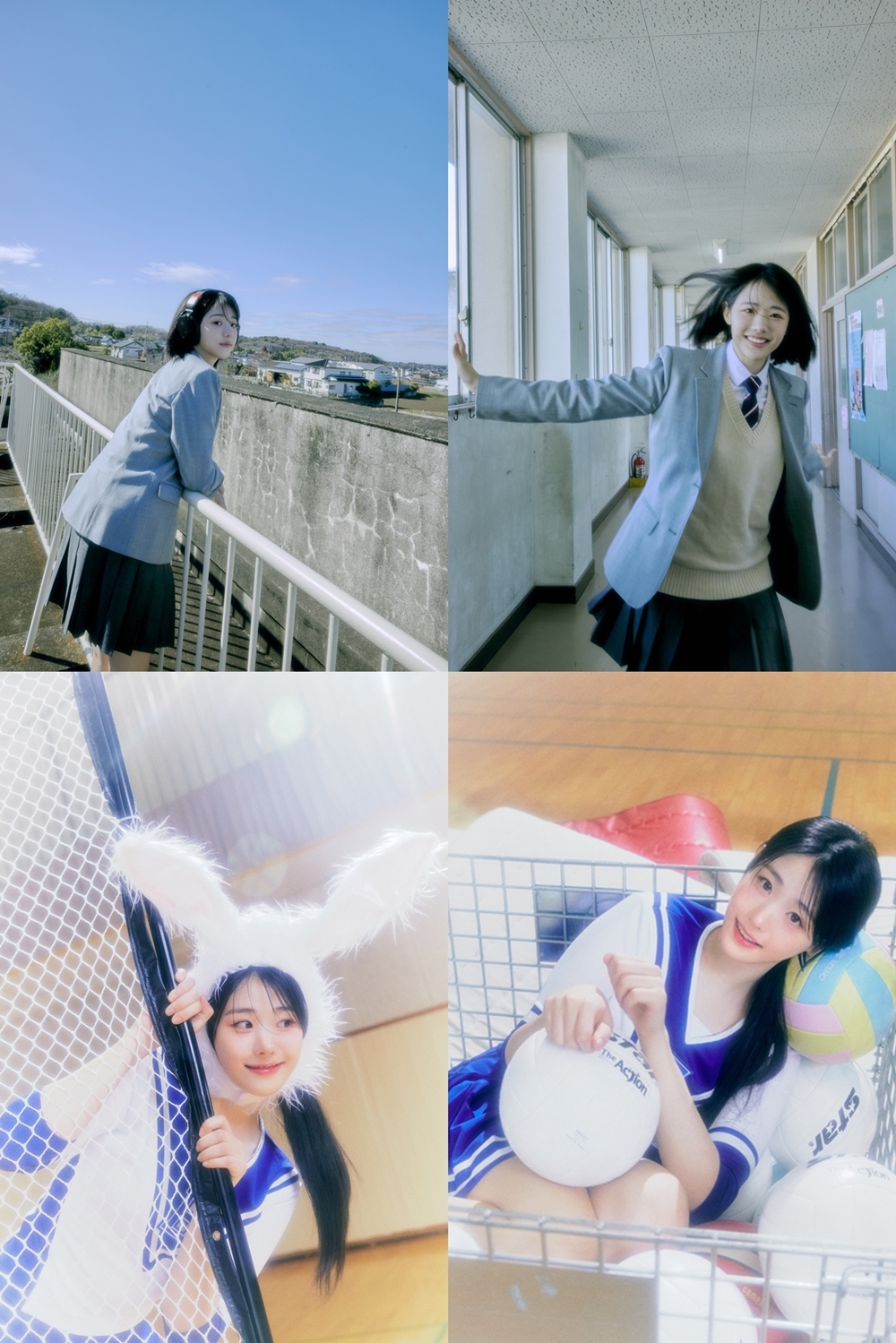 QWER 히나, 싱그러운 청춘 에너지 '마니또' 콘셉트 포토