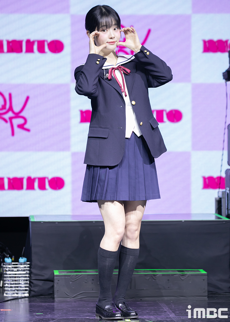 [포토] QWER 쵸단, 완성형 귀여움