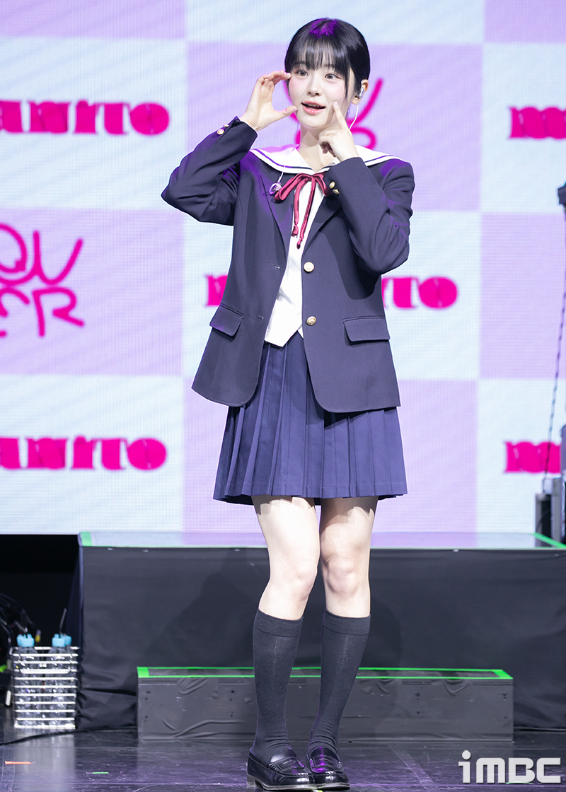 [포토] QWER 쵸단, 완성형 귀여움