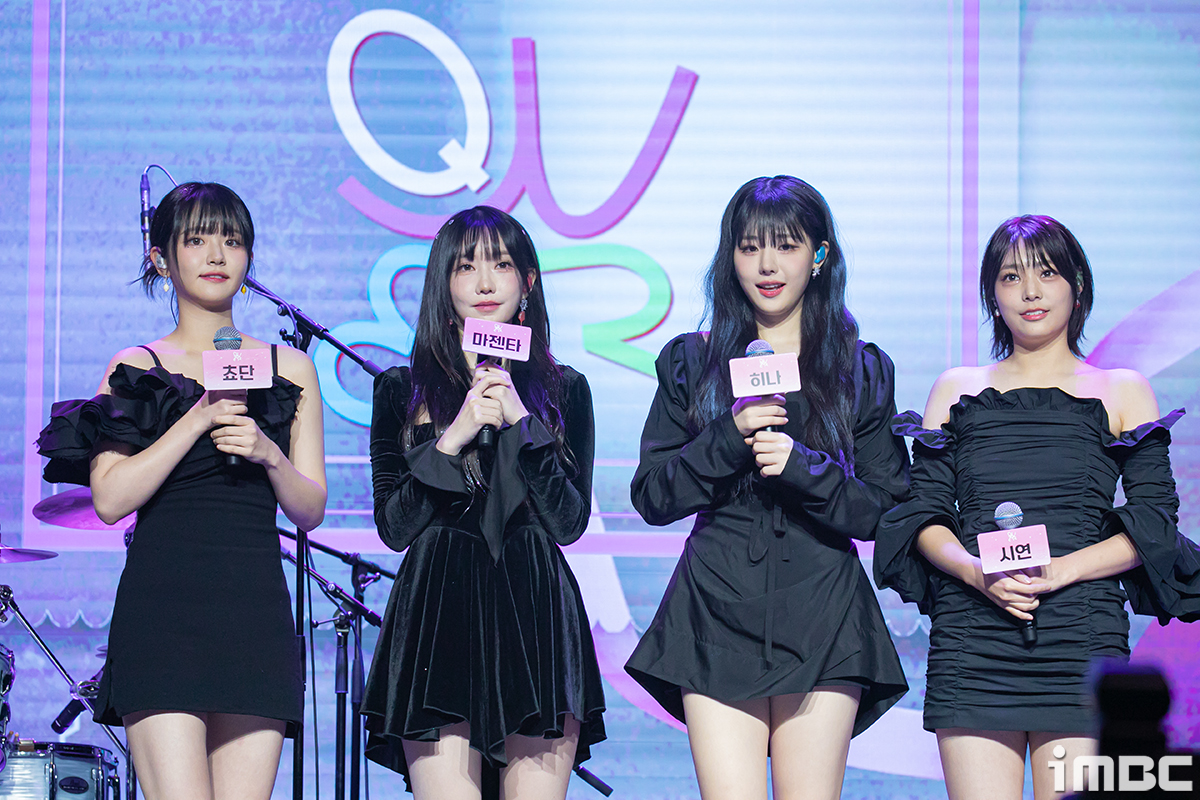 [음악중심M] "자작곡? 만들어줄게" QWER이 비판에 맞서는 방법