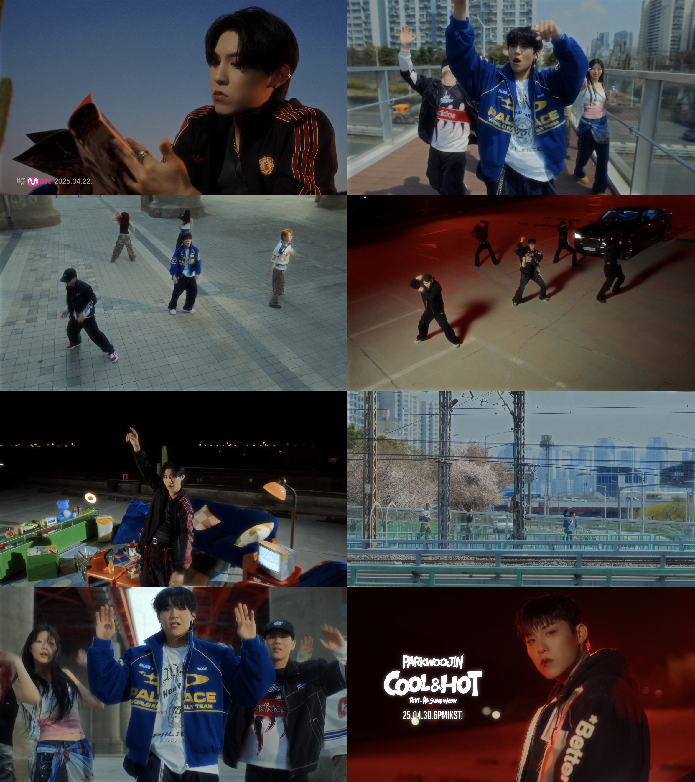 컴백 D-1…AB6IX 박우진, 'Cool & Hot' MV 티저 공개 '청량美'