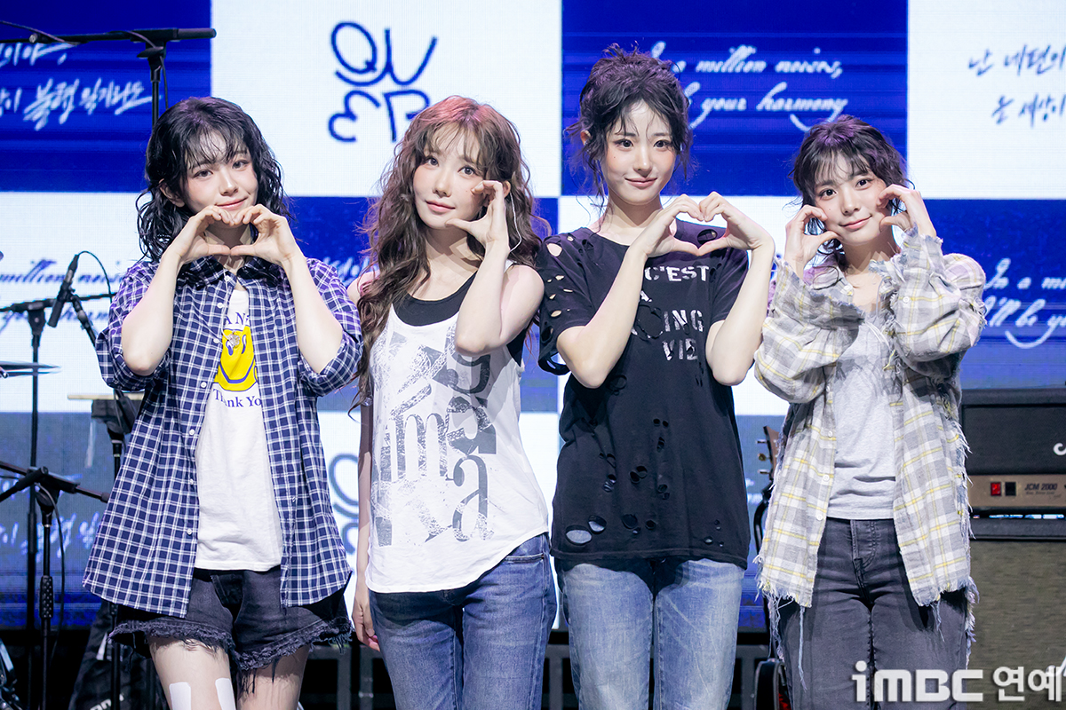 [포토] QWER 컴백, 캐주얼 여신즈